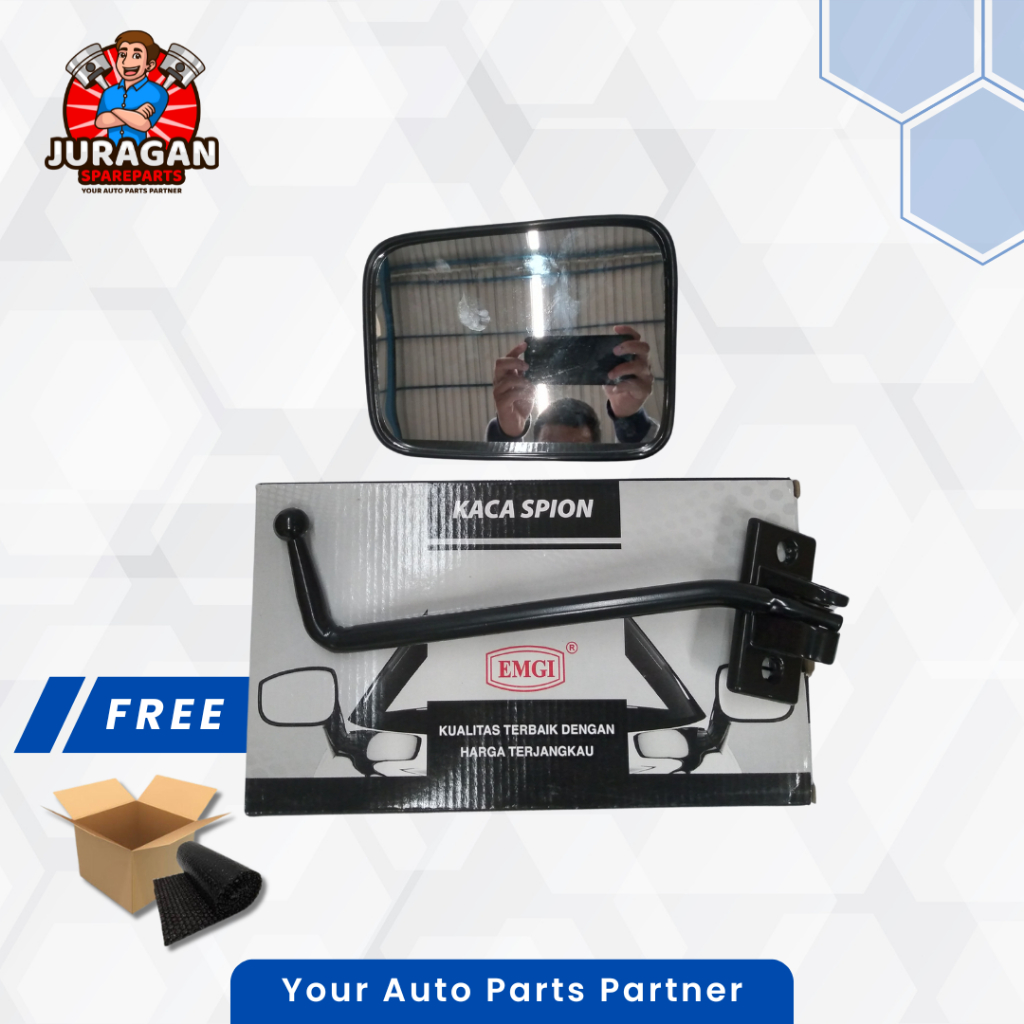 Mitsubishi L300 Rear View Mirror - Left - Emgi 8036 (Include Handlebar ...