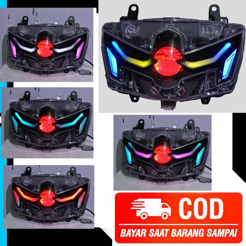 Biled Headlights Nmax Turbo and Nmax Neo Rjb Android | Shopee Malaysia