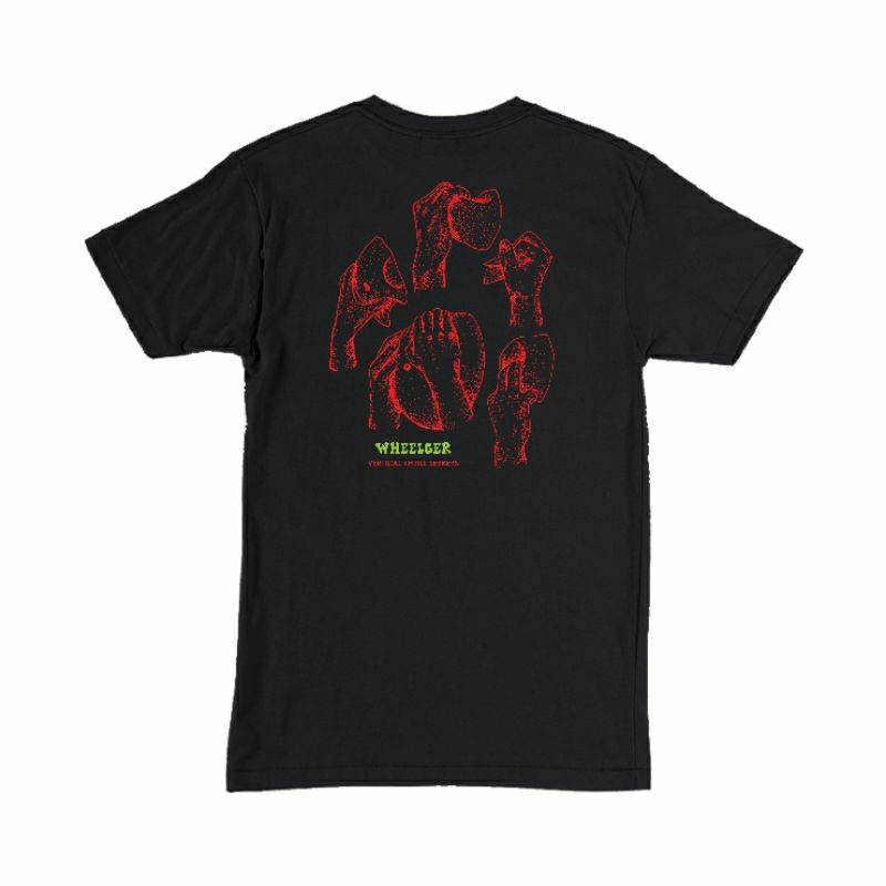 Wheelger Holds Tshirt - Black | Shopee Malaysia