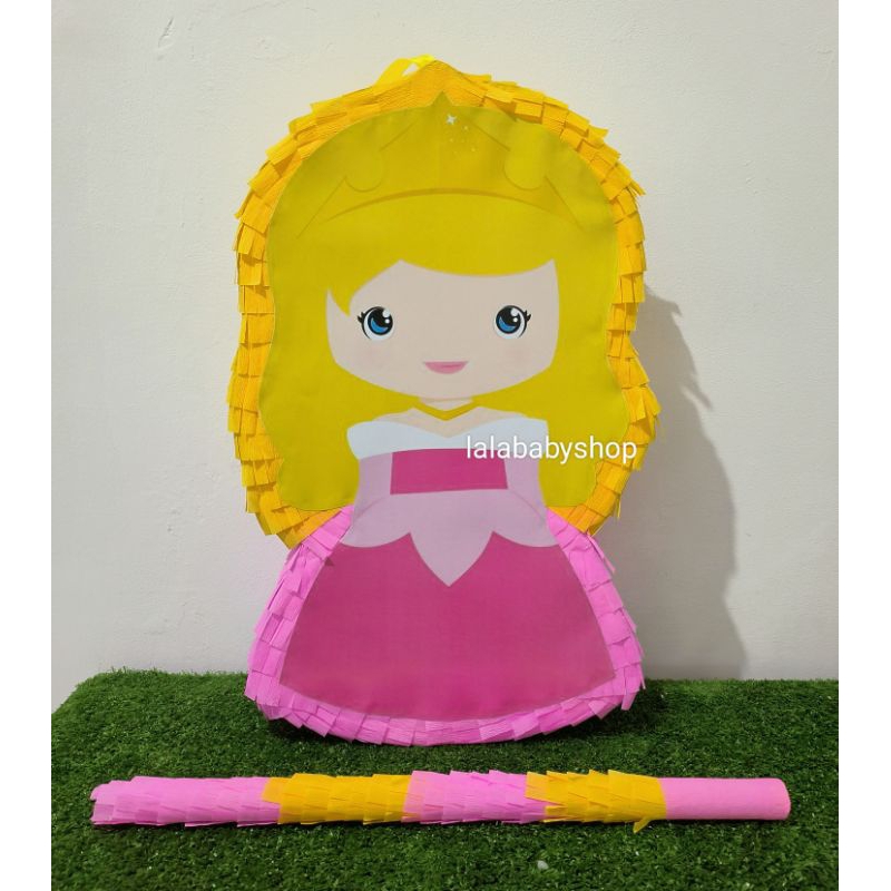 Princess AURORA PUKUL PINATA 50CM / CUSTOM BIRTHDAY PINATA | Shopee ...