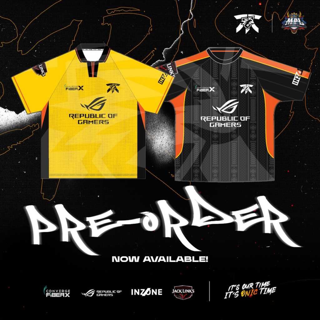 Onic JERSEY PH 2025 SPECIAL MPL S14 FREE REQUEST NICKNAME | Shopee Malaysia