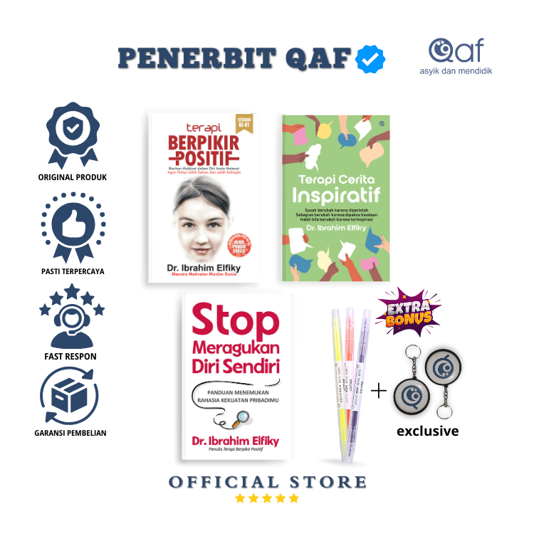 Qaf Publisher - self improvement book savings package (karya Dr ...