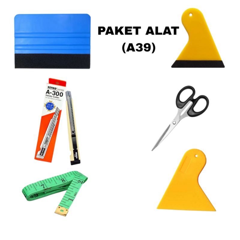 Tool PACKAGES FOR INSTALLATION OF FILM/CAR GLASS STICKERS TOOLS FOR ...