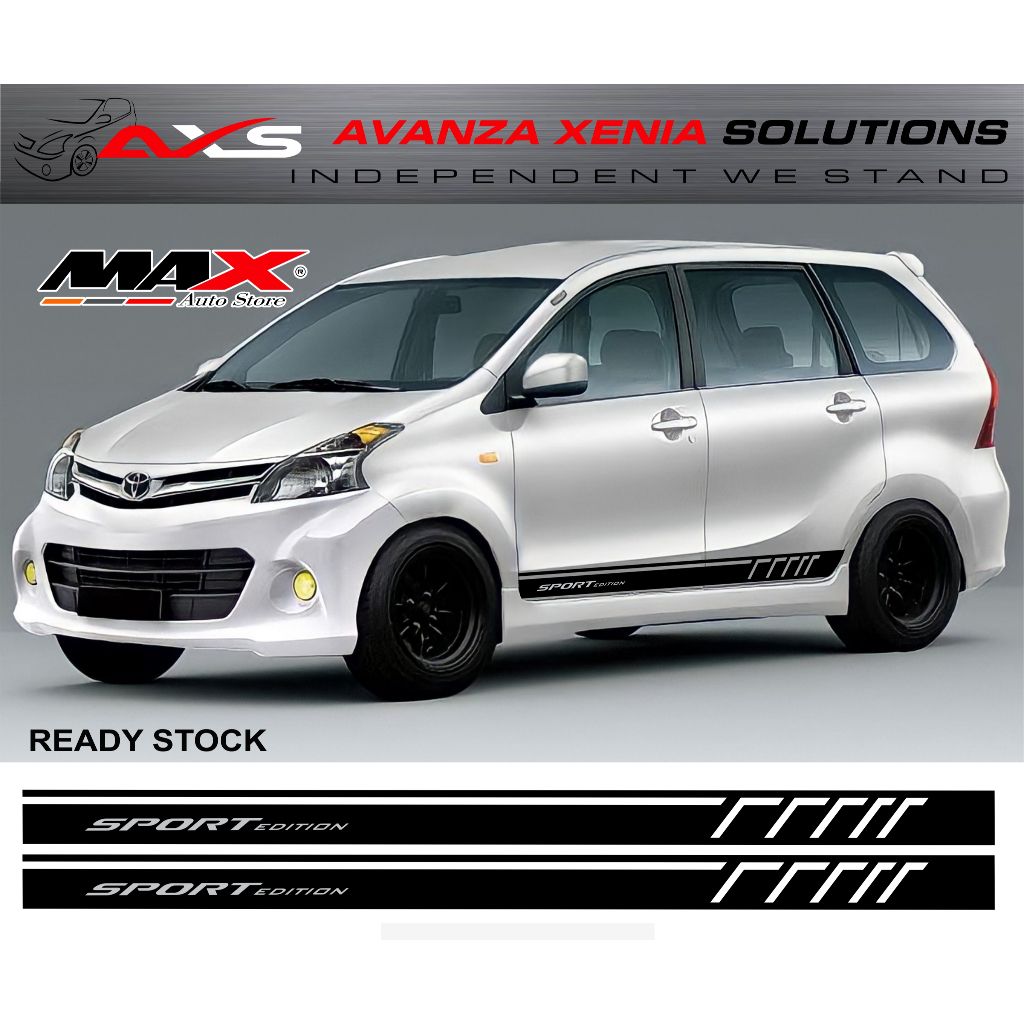 Toyota avanza toyota veloz sticker | Shopee Malaysia
