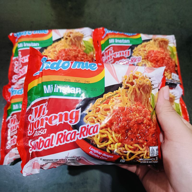 Rica Steady Indomie Goreng Rica-Rica (Spicy Chili) | Shopee Malaysia