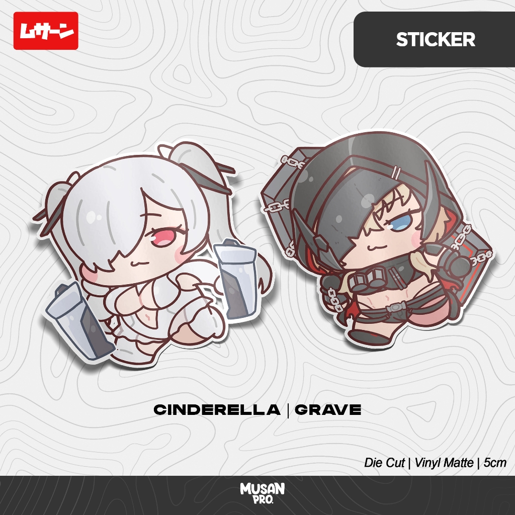 Nikke Sticker - Cinderella - Grave - Misan | Shopee Malaysia