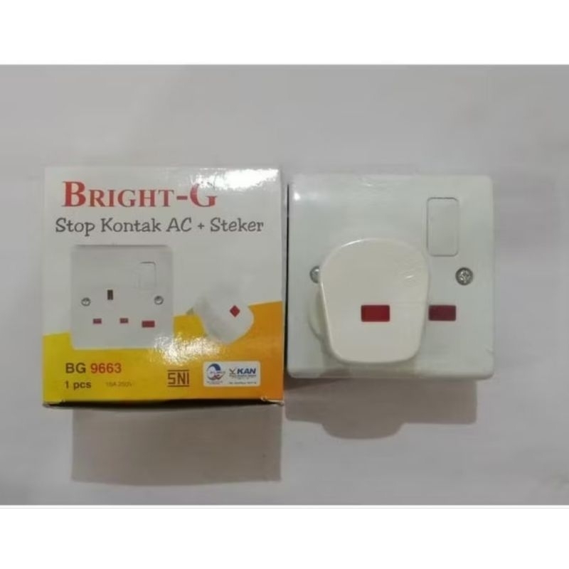 Ac socket + bright-g plug | Shopee Malaysia
