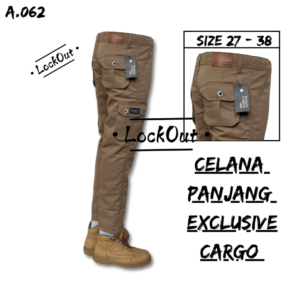 Original Long Cargo Pants Men's Trousers Cargo Pants Kimpol Pants ...