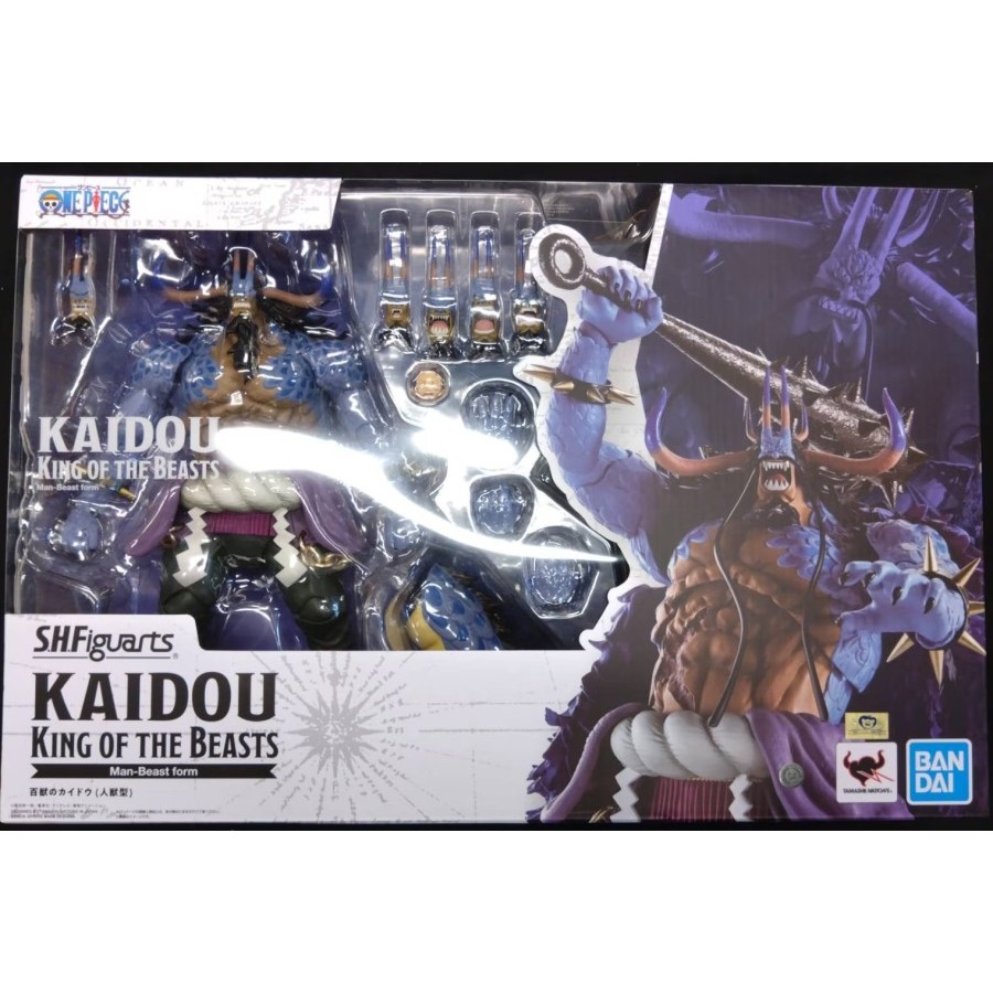 Bandai SHFiguarts SHF - Kaido King Of The Beasts (Man Form) | Shopee ...