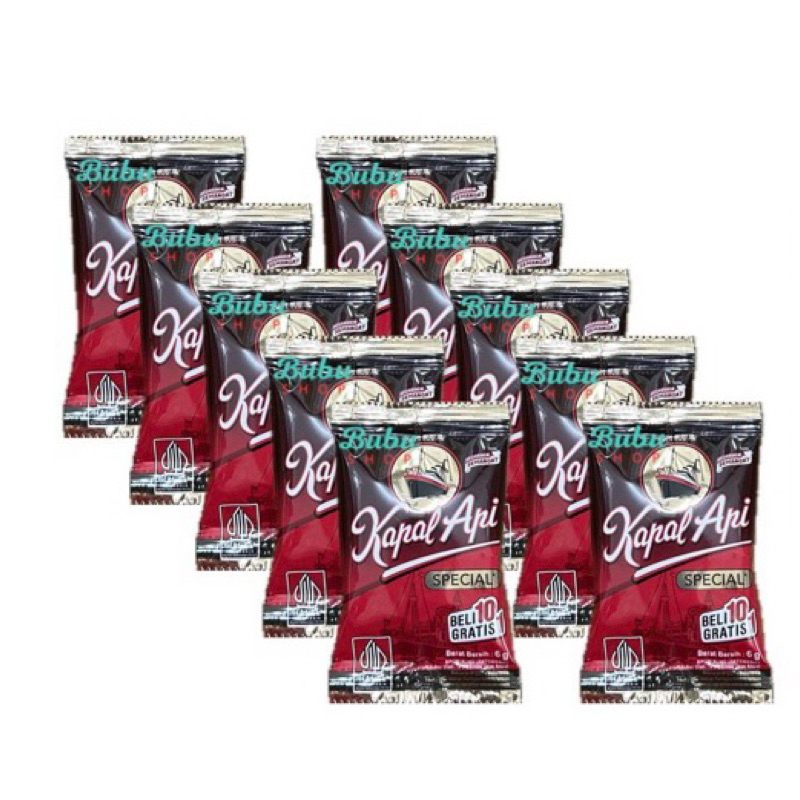 Kapal Api Coffee MINI POWDER 1 pack (10 sachets) | Shopee Malaysia