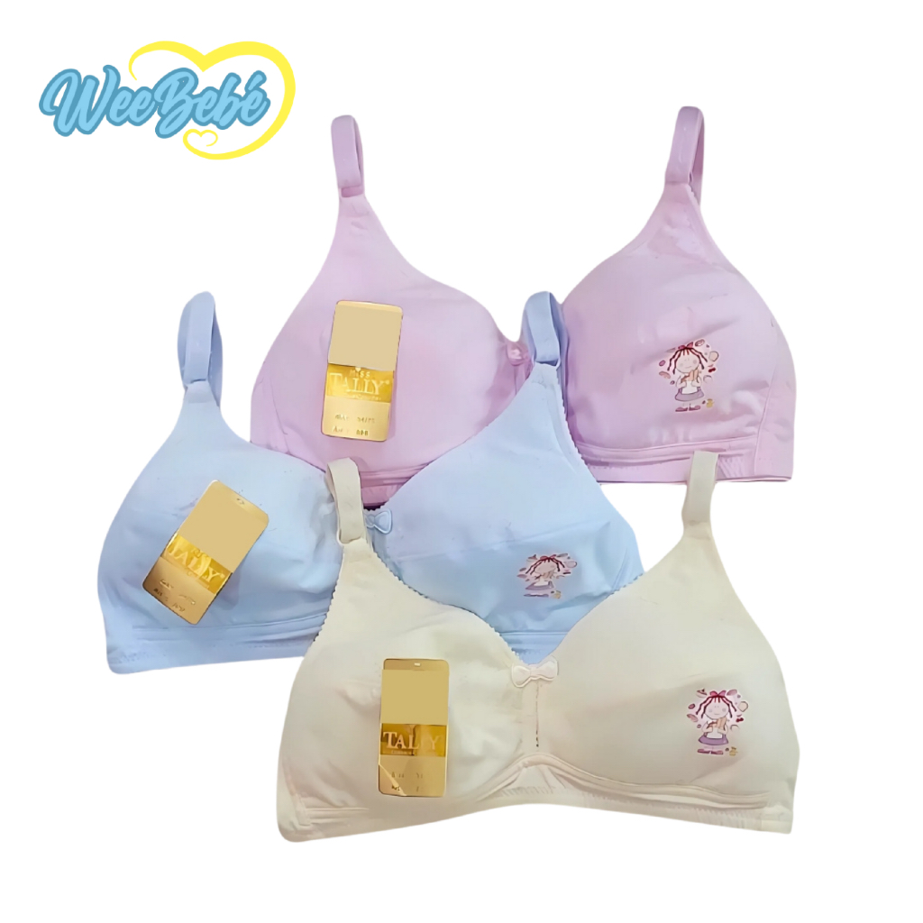Teenage Miniset Bra 828 TALLY (2 Hooks, Size 32/34/36/38) | Shopee Malaysia