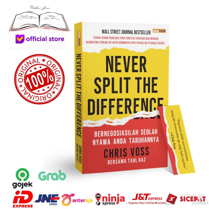 Ori Business Book Negotiation Never Split the Difference Be Negotiating ...