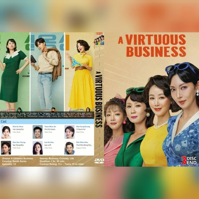 Drakor A VIRTUOUS BUSINESS Series Cassette - 2024 - 3disk-end | Shopee Malaysia