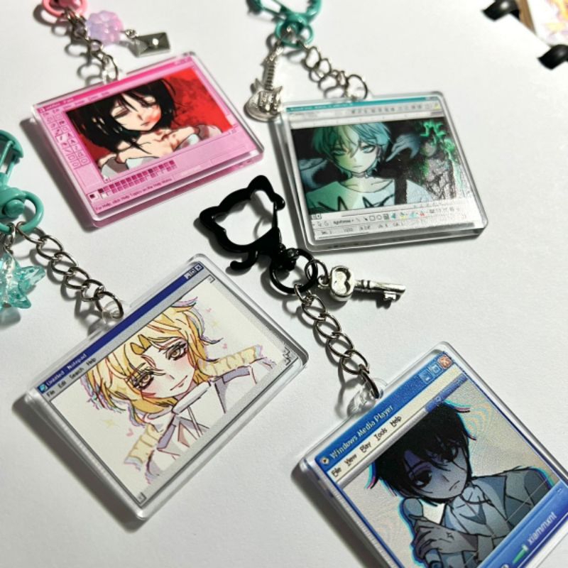Xiammxnt's Alien Stage keychains!! Alnst merch fan | Shopee Malaysia