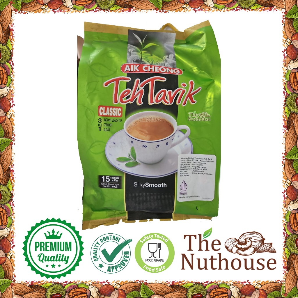 Aik Cheong Teh Tarik Classic 3 in 1 / Instant Tarik Tea Drink 600gr ...