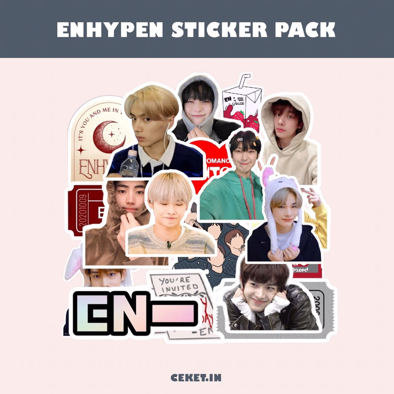 Enhypen Sticker Pack (20pcs) | Shopee Malaysia