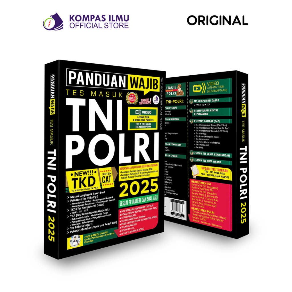 Guidebook for Compulsory Entry Test for TNI Polri Chassis 2025 Basic ...