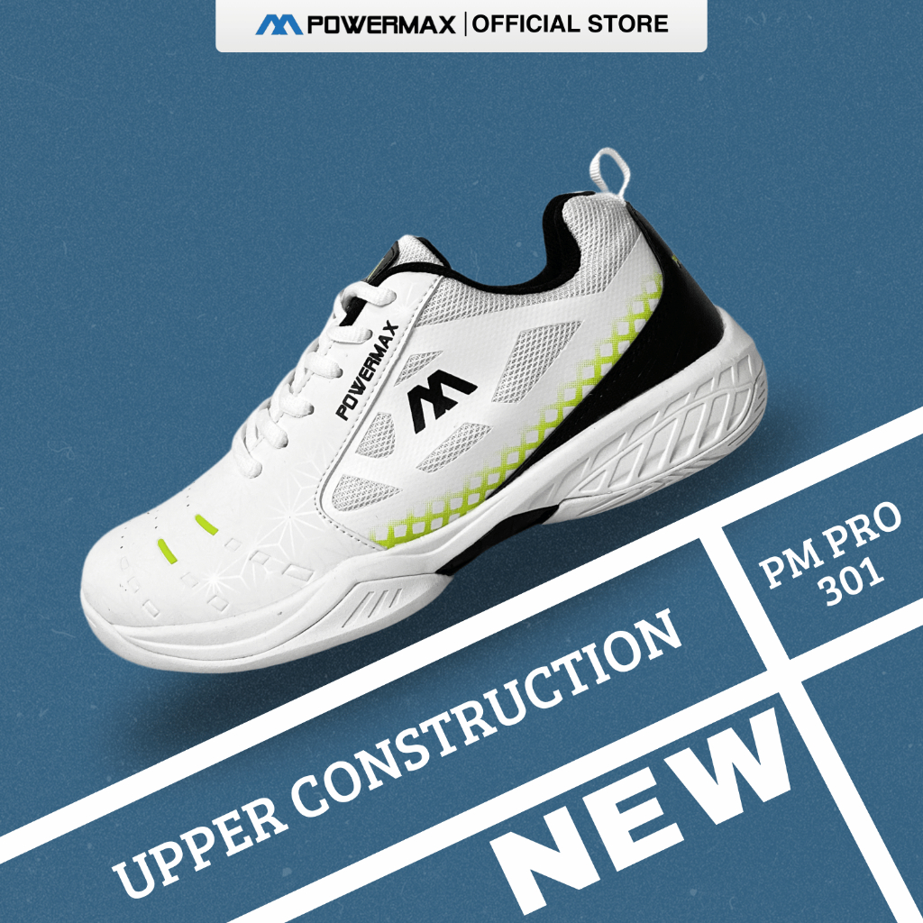 Power MAX Badminton Shoes PM301 Pro Original High Rebound Foam ...