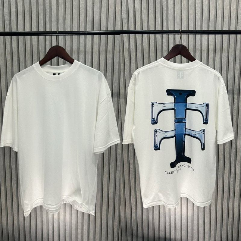 Teletech 2024 White glass Oversized Tee | Shopee Malaysia