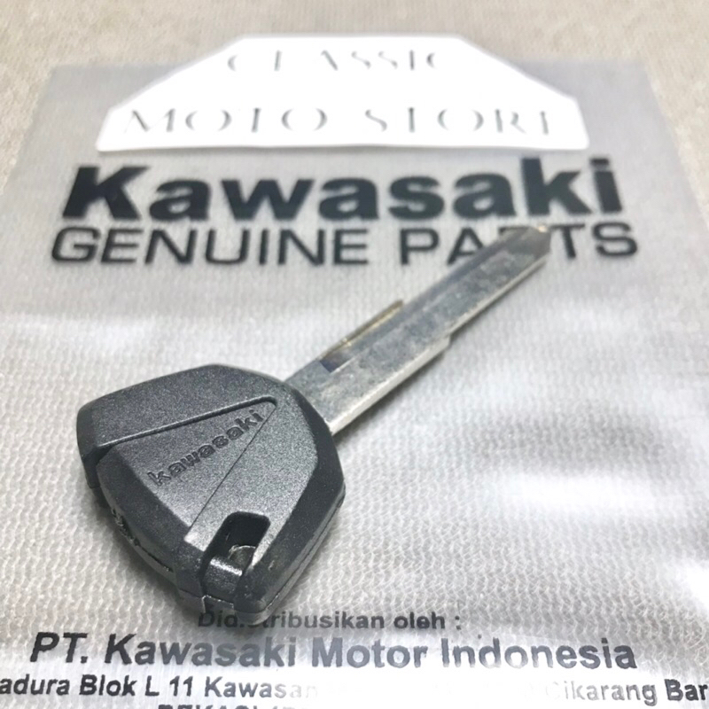 Duplicate Key Material (Key Blank) Kawasaki Ninja 250 FI New Versy 650 ...
