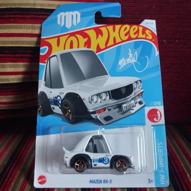 PUTIH Hot Wheels Mazda RX-3 Tooned (White) | Shopee Malaysia