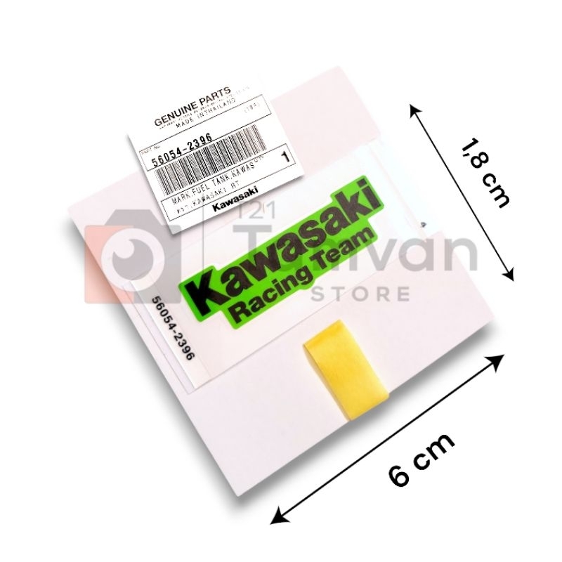 Mark FUEL KAWASAKI TANK STICKER RACING TEAM KRT LOGO KAWASAKI NINJA ...