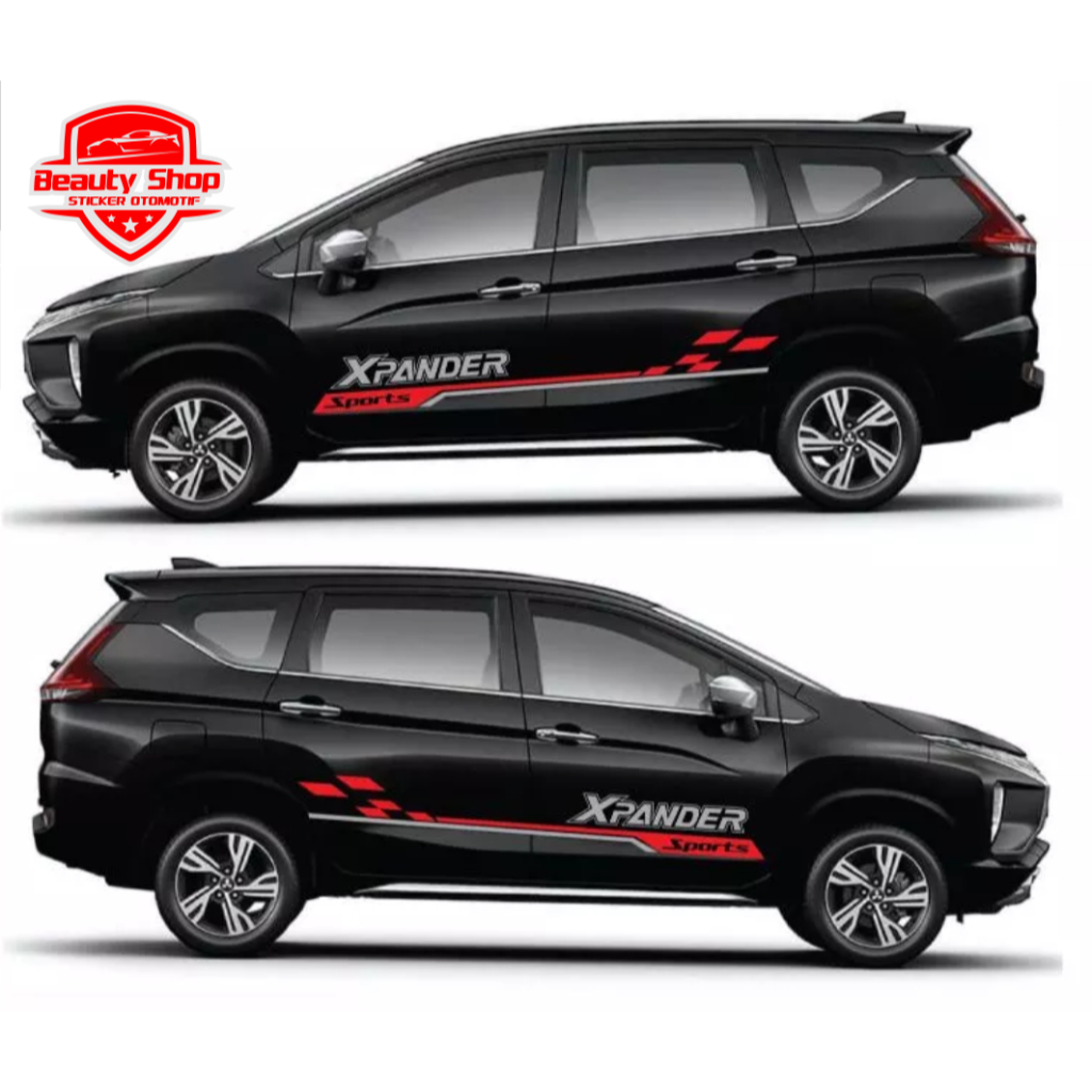 Mitsubishi XPANDER Sticker Cutting Sticker XPANDER Sport Car Sticker ...