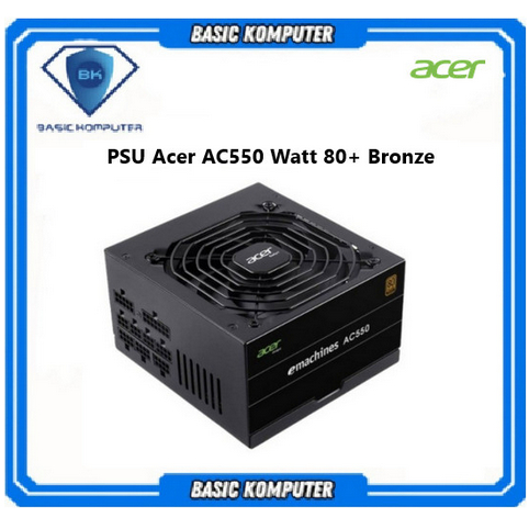 Acer Ac550 550W 80 Plus Bronze Full Modular | Shopee Malaysia