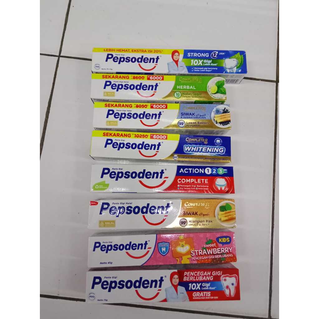 Pepsodent Junior Strawberry Toothpaste 50gr | Shopee Malaysia