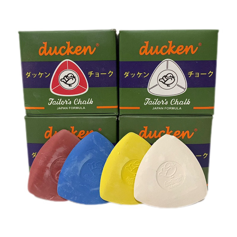 PUTIH MERAH Duck Sewing Chalk / DUCKEN MALAYSIA (White, Red, Yellow ...