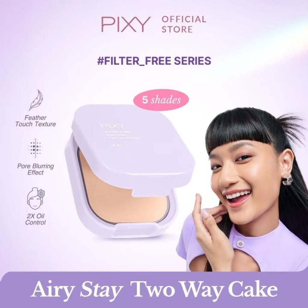 PIXY AIRY STAY TWO WAY CAKE | Shopee Malaysia