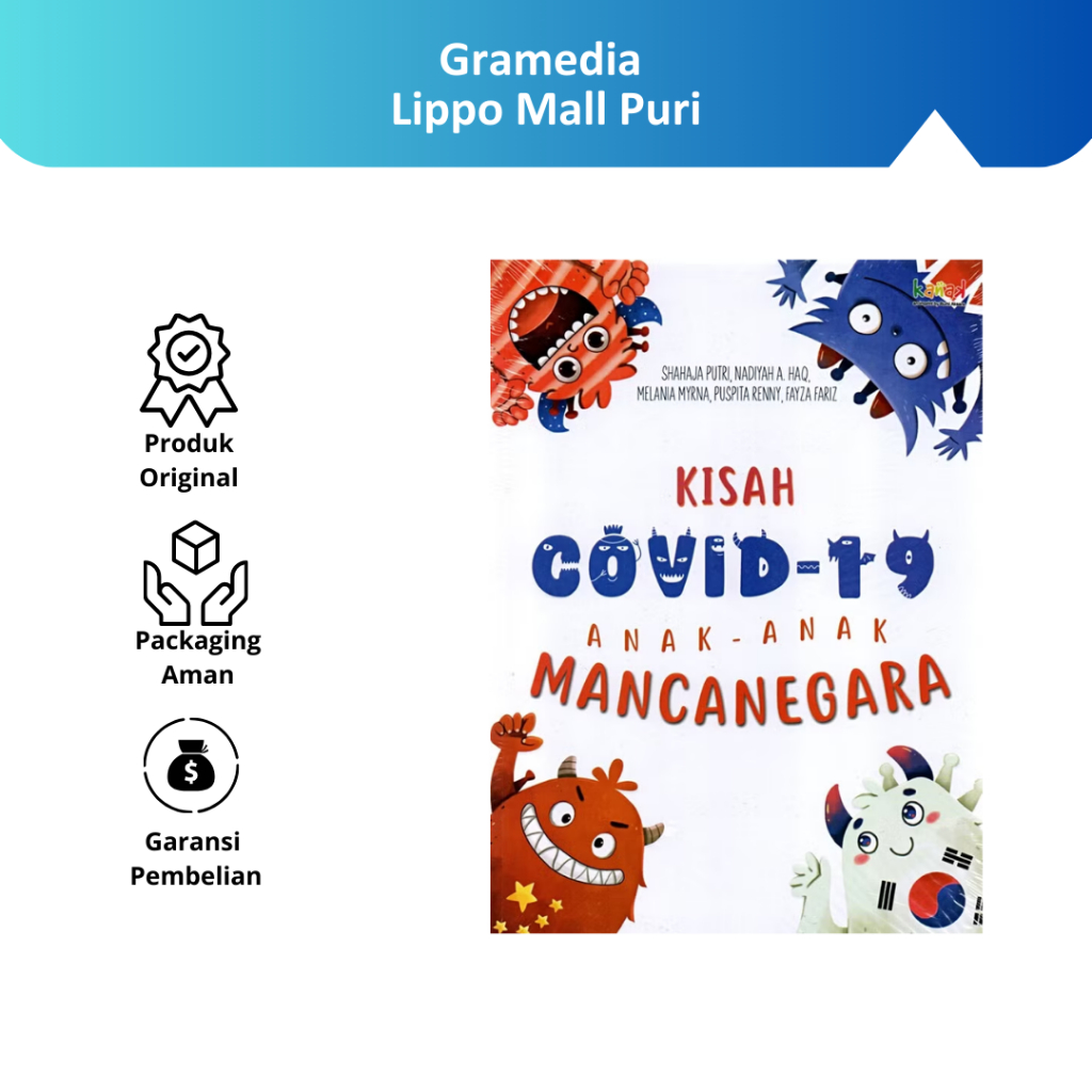 Gramedia Lippo Mall Puri - The Story of Covid 19 for International ...