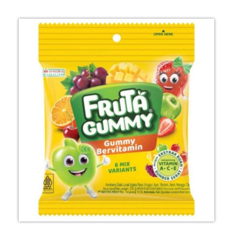 Fruta Gummy 45 gr Gummy Vitamin Candy | Shopee Malaysia