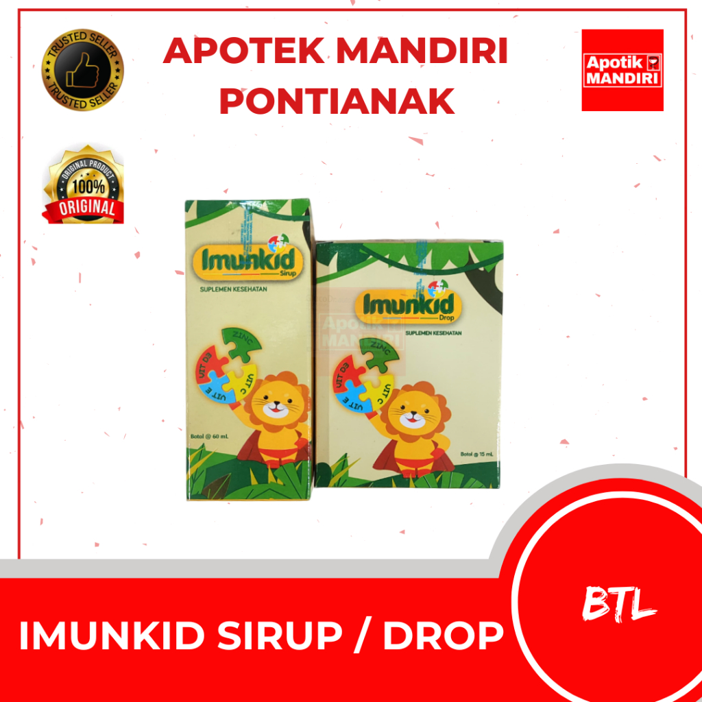 ImunKid/DROP SYRUP - Vitamins for Children's Immune System | Shopee ...