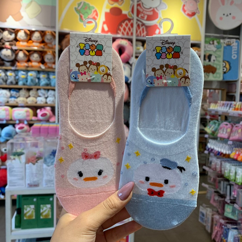 Miniso Disney Tsum Tsum Collection No-Show Socks (1 Pair) | Shopee Malaysia