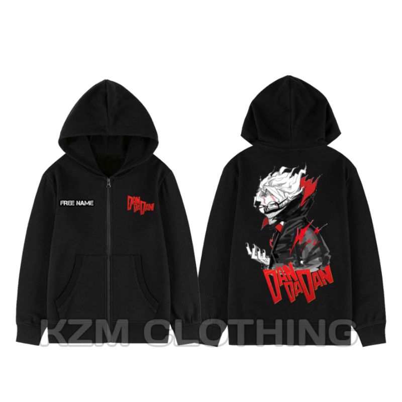 Anime AND DA AND DA AND CHILDREN'S ZIPPER HOODIE JACKET / DANDADAN ...
