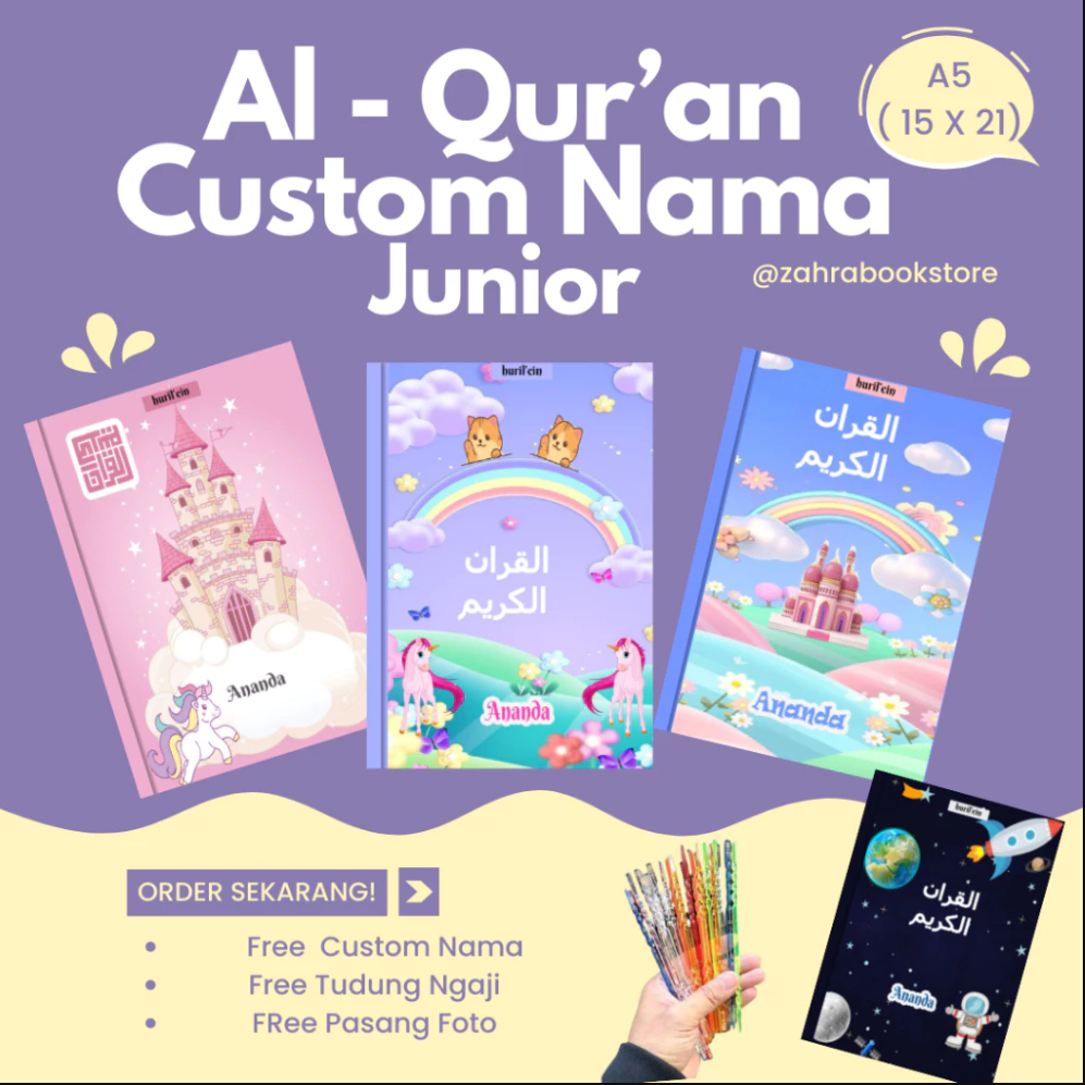 Al QURAN CUSTOM CHILDREN - CUSTOM CHILDREN - CUSTOM JUNIOR - CUSTOM ...