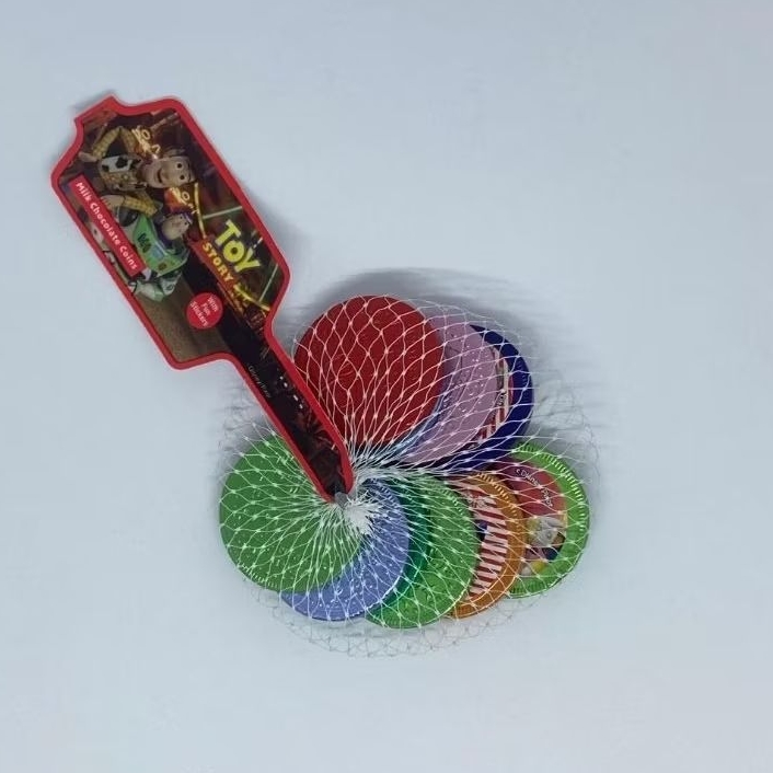 Disney Milk Chocolate Coins with Fun Stickers | Shopee Malaysia
