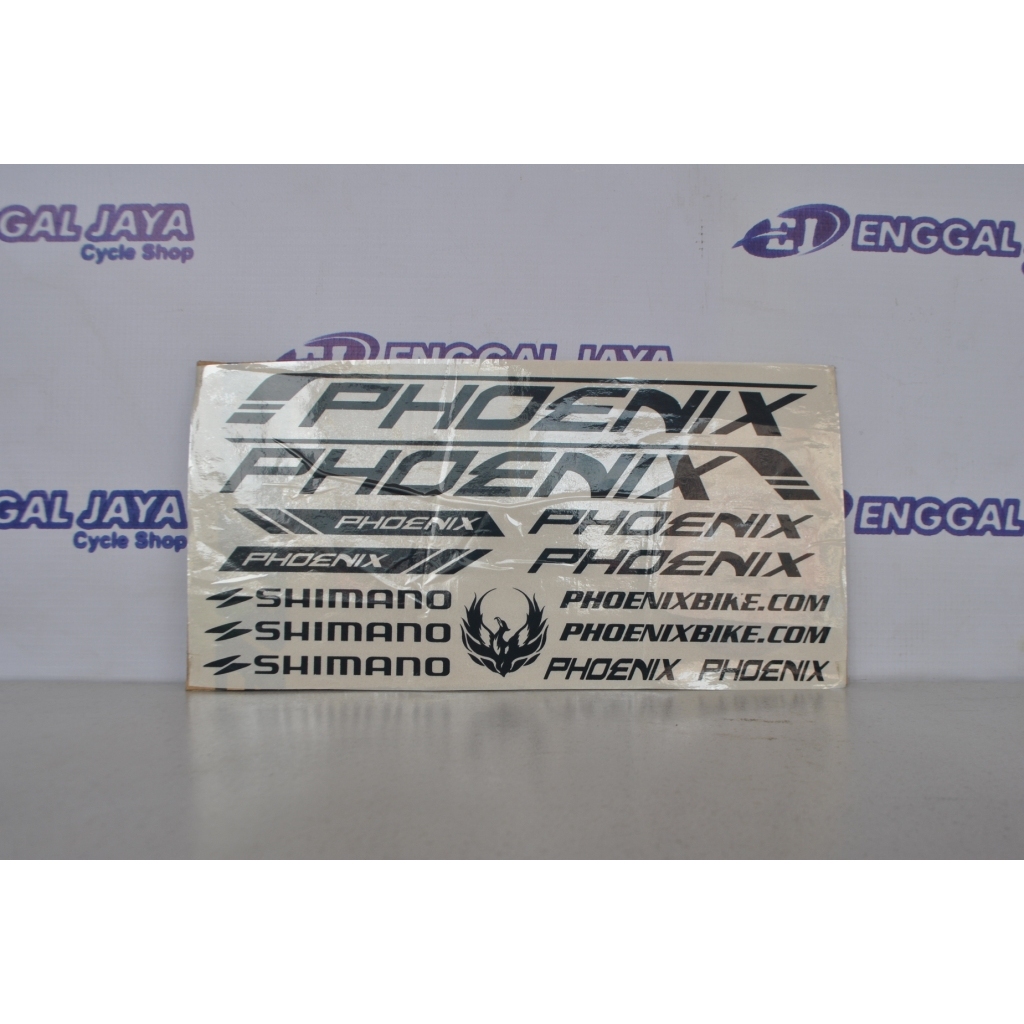Decal Sticker Phoenix Bicycle Sticker Emblem MTB Hybrid CTB Roadbike ...