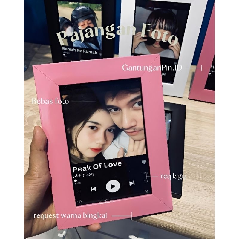 Custom Spotify Frame / Custom Photo Frame / 4R Frame / Graduation Anniversary Birthday Gift ...