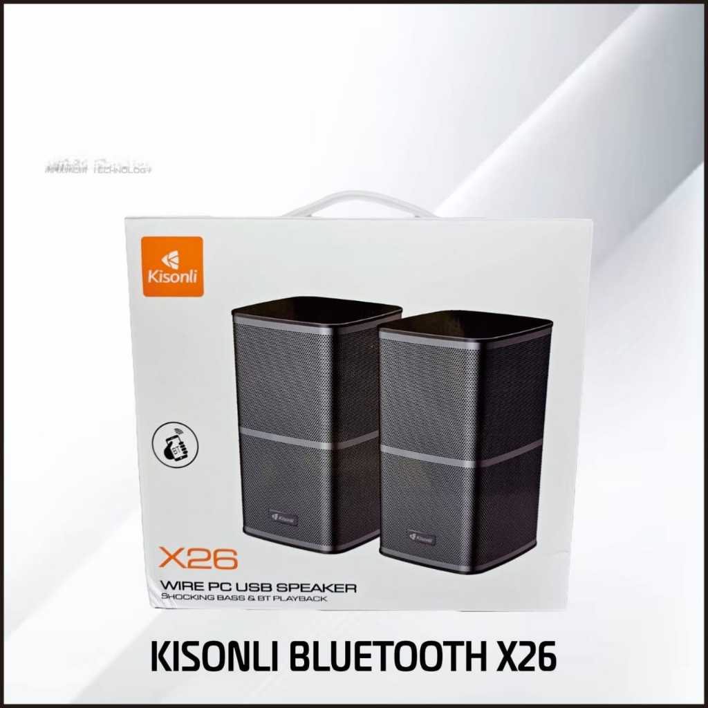 Kisonli X26Laptop / PC Gaming Speaker Super Bass Portable RGB Rhythm ...