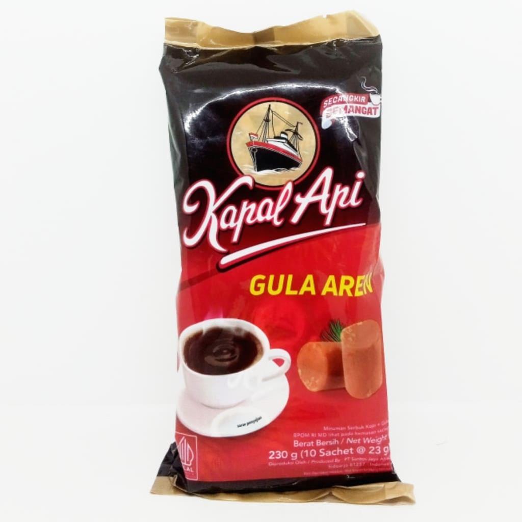 Kapal Api Palm Sugar Coffee 230 Gr Pouch 10 Sachets @23Gr | Shopee Malaysia