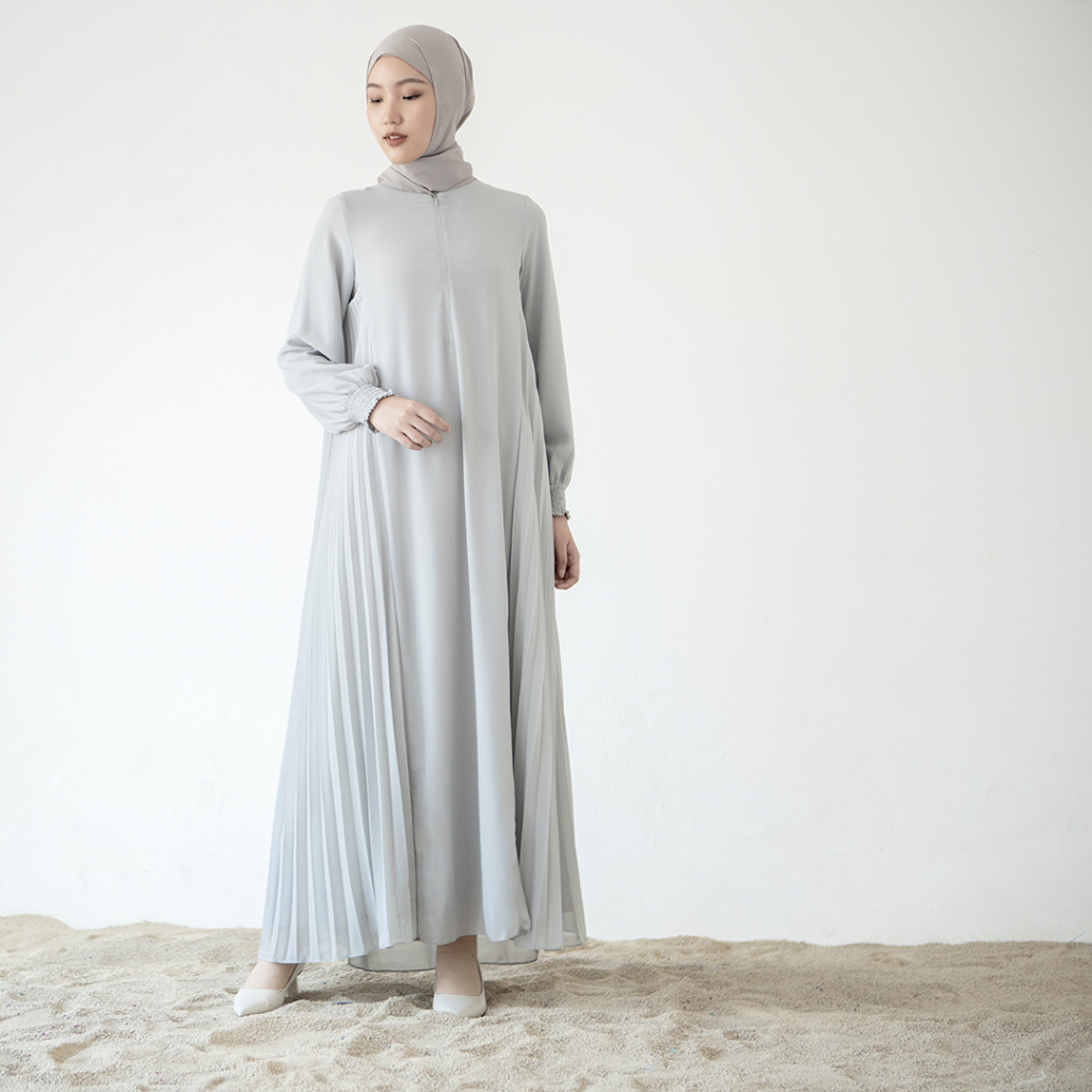 Raka by Aska Label - Women's Gamis pleats busui friendly women's dress ...