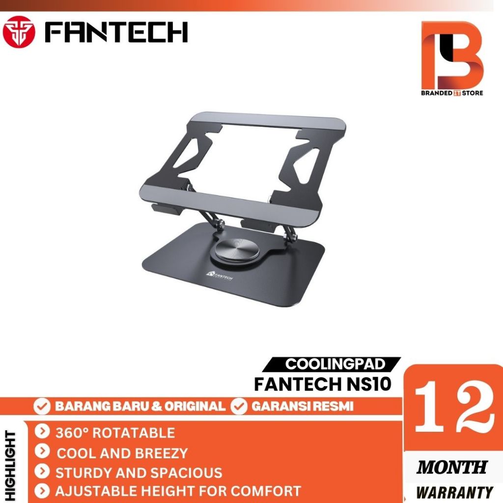 Fantech NS10 ROTATE 360 Laptop Stand | Shopee Malaysia