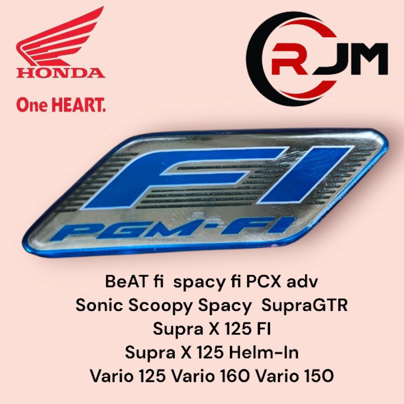 Pgmfi 3D EMBLEM 3D EMBLEM PGM FI LOGO TIMBUL PGM FI EMBLEM PGM FI BEAT ...