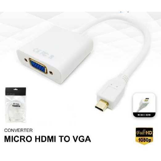 Converter micro hdmi to vga adapter converter micro hdmi to vga / micro ...