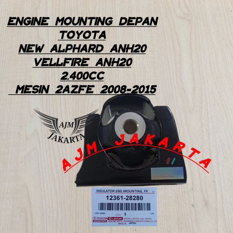 Toyota new Alphard Vellfire ANH20 2.400 2.4cc front Engine mounting ...