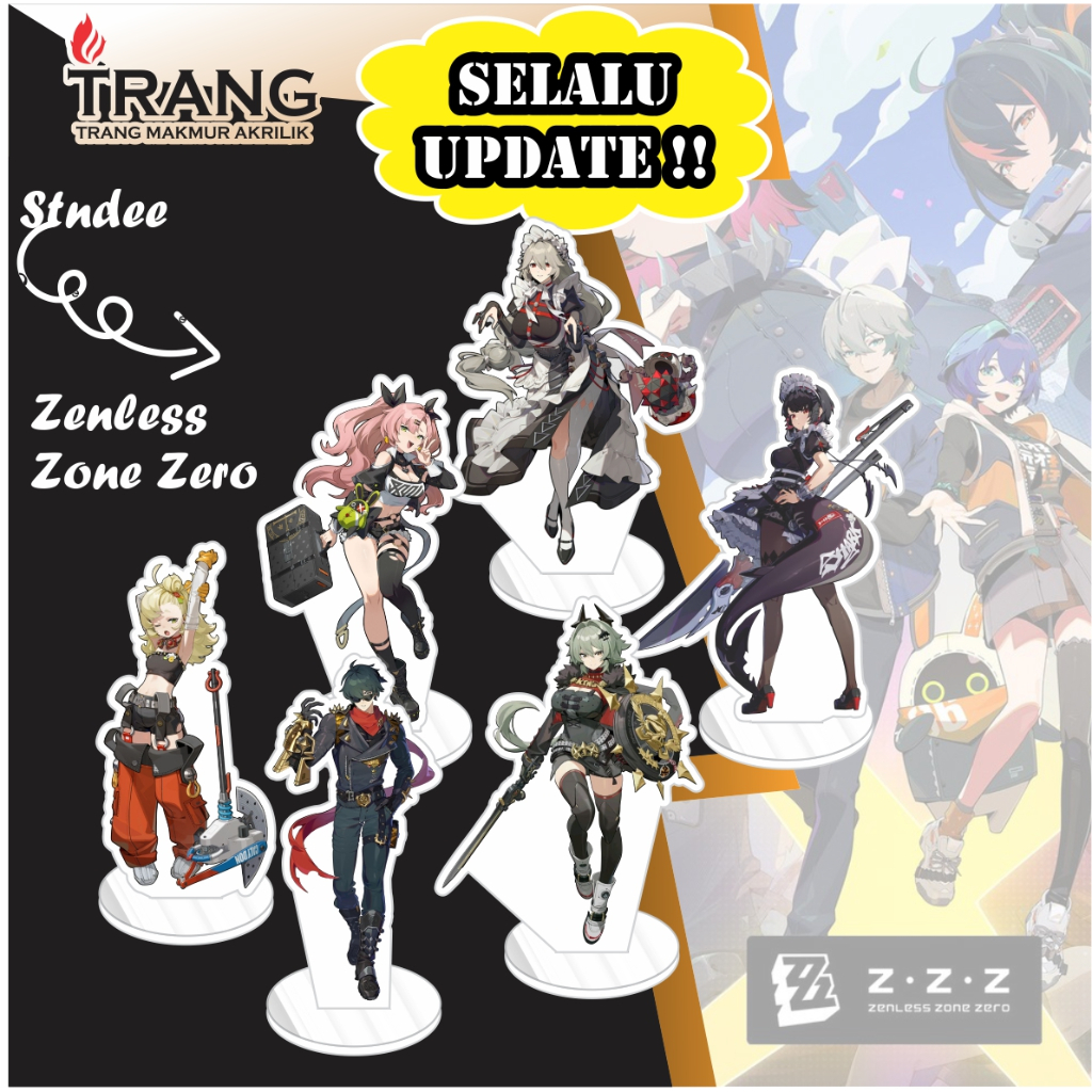 Zenless zone zero Acrylic Standee figure / zenless zone zero Acrylic ...
