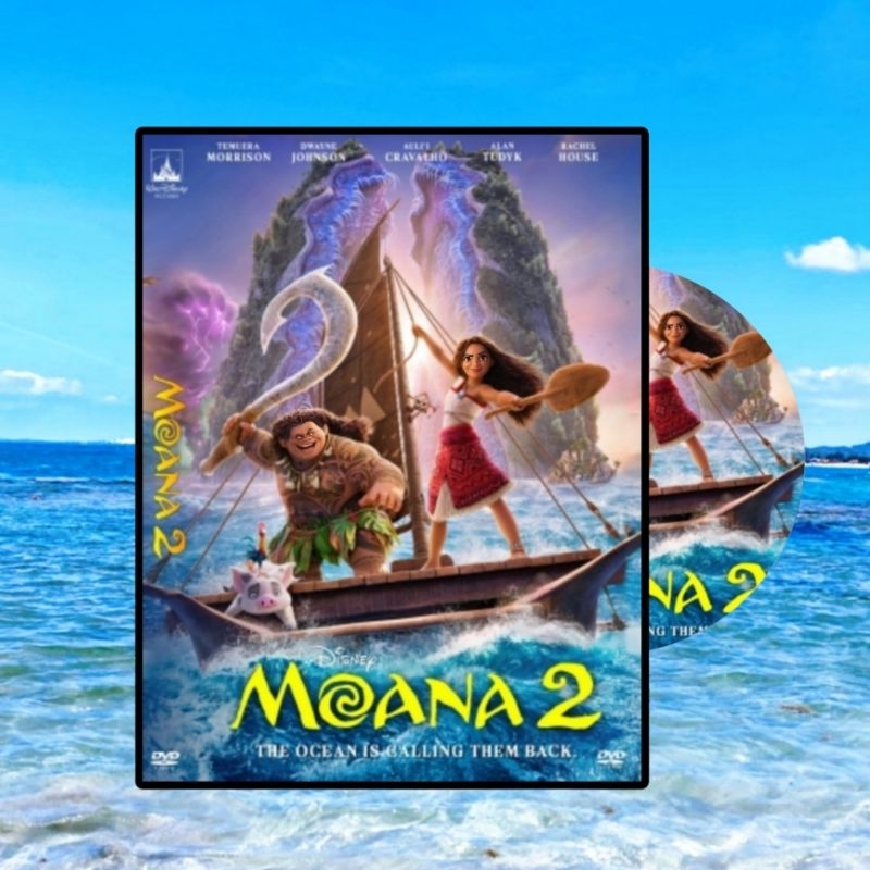 Latest Filmm Moana 2 DVD Cassette 2024 - DVD Moana Chapter 2 Subtitle ...