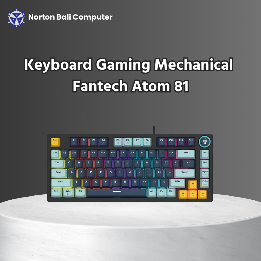 Fantech Atom 81 Mechanical Gaming Keyboard | Shopee Malaysia